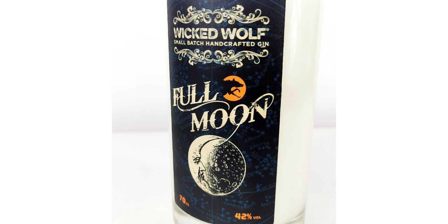 Wicked Wolf Full Moon Gin Bottle Candle from £24.99